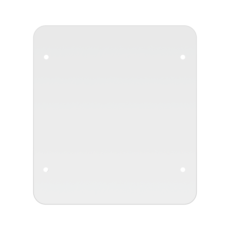 Plexi lap Moduláris üveg terelőkorláthoz